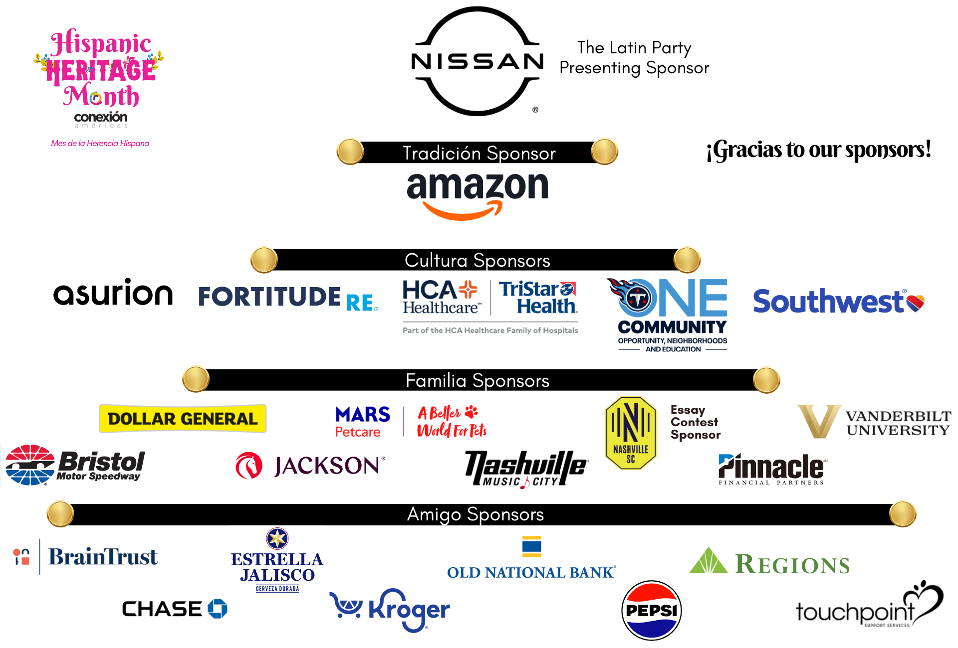 Hispanic Heritage Month Sponsors | Conexión Américas